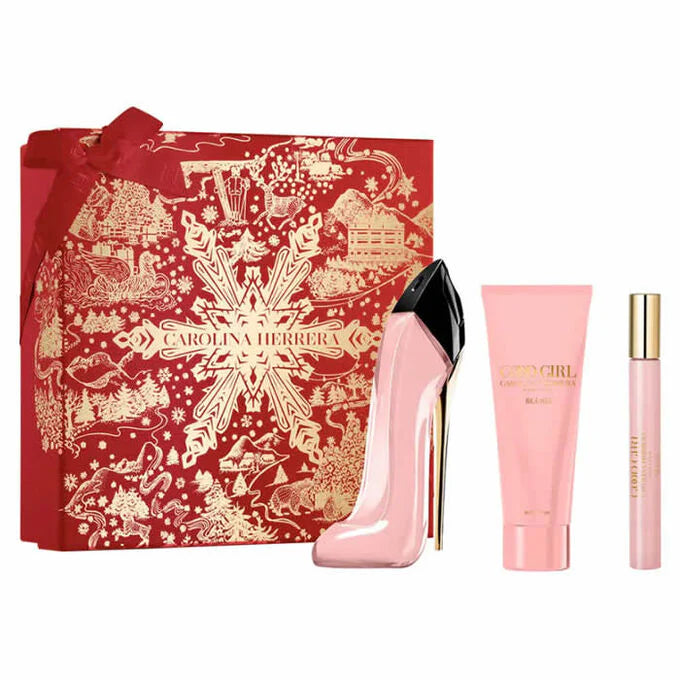GOOD GIRL BLUSH SET 2.7oz EDP SP+3.4oz B.L+10ml EDP SP (L) – DLG International Trading